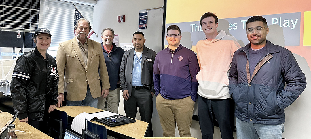 Security expert Don Ahrens advises students to "follow the money." | RTIP